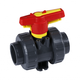 HYDROPLAST PIPING SYSTEMS FZE | Praher 2-way Ball Valve M1 PVC-U